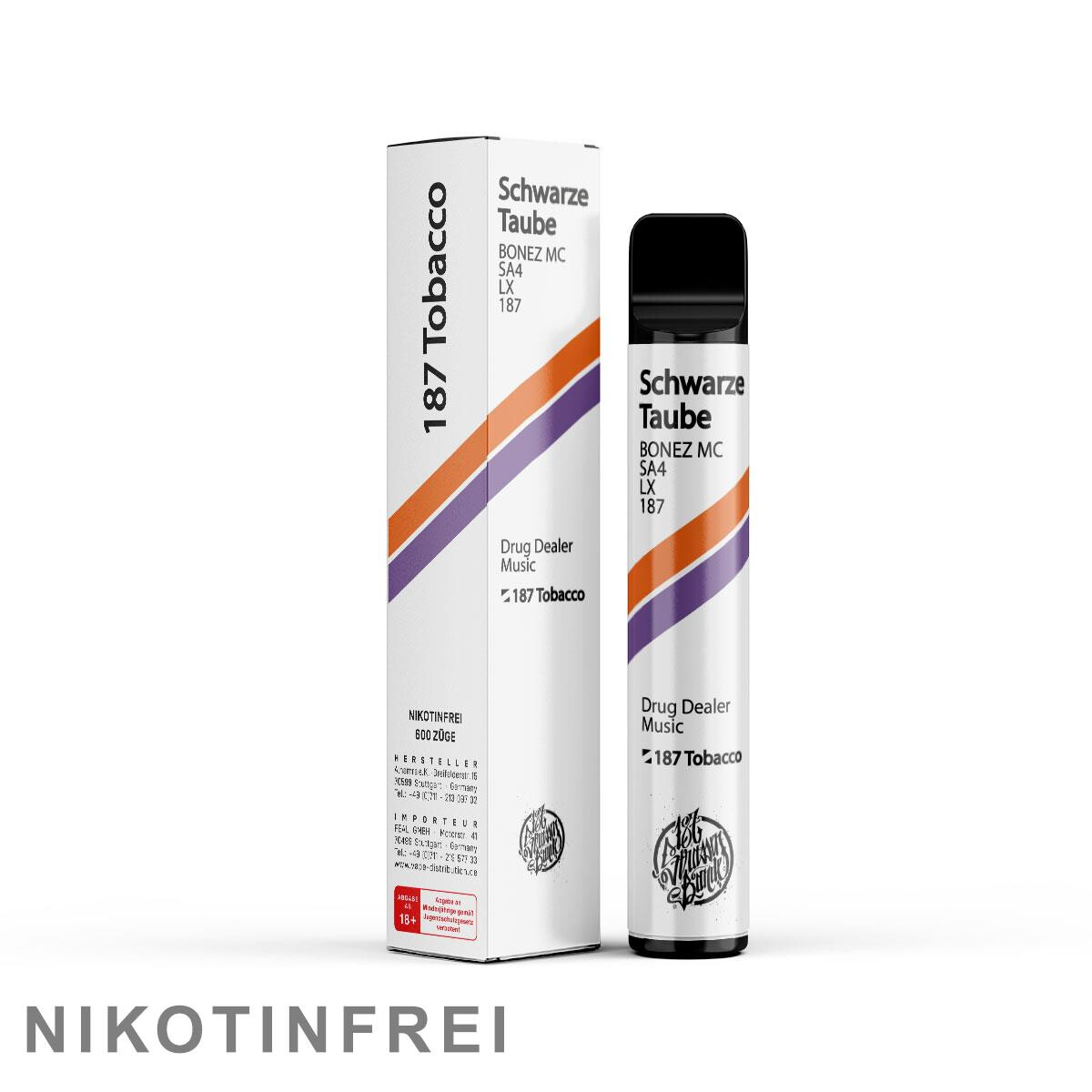 Probier den besonderen Traubengeschmack - 187 Vape Nikotinfrei AMG Sc
